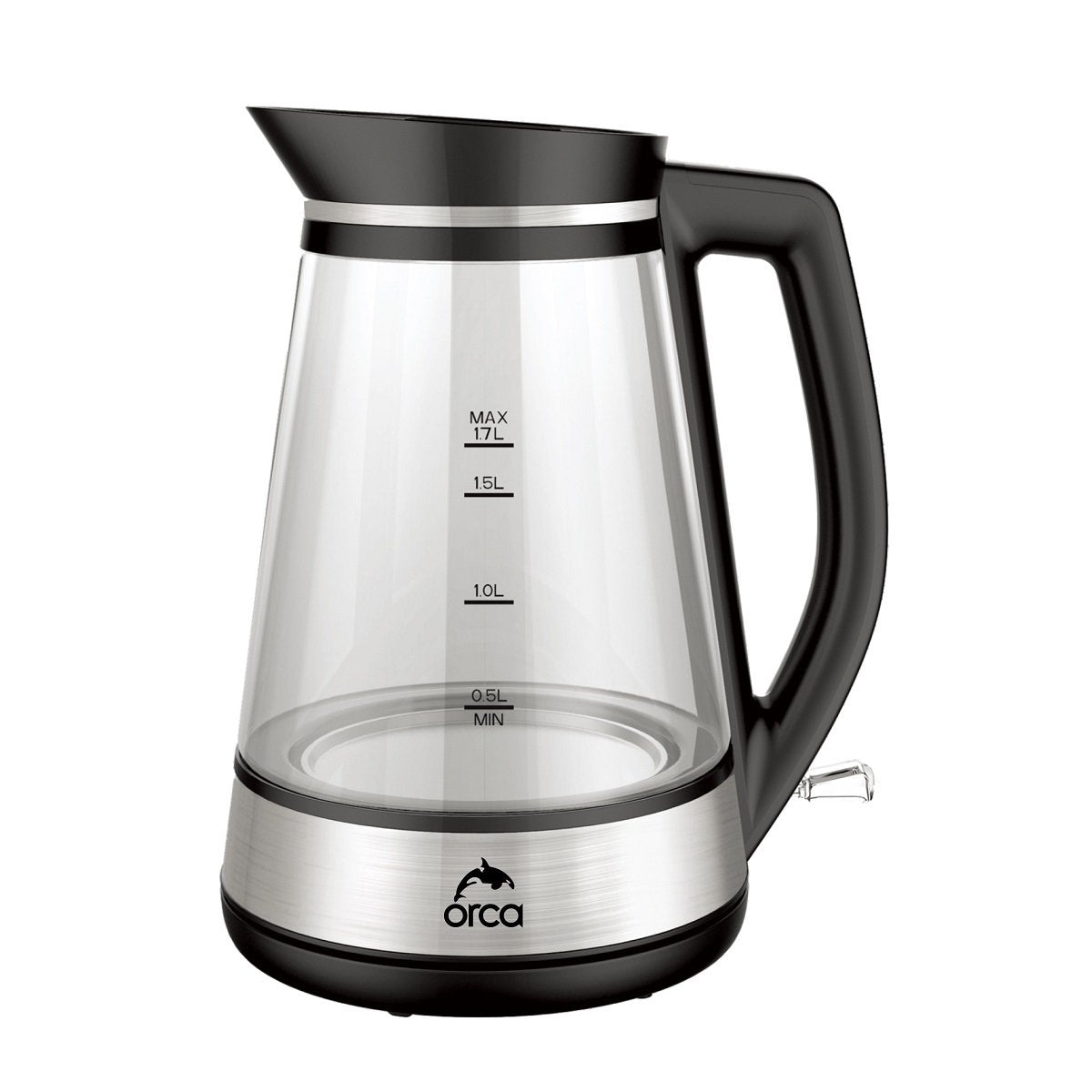 Orca Glass Kettle 1850 Watts 1.7 Liters - OR-KEGS5816-GS — Kaif