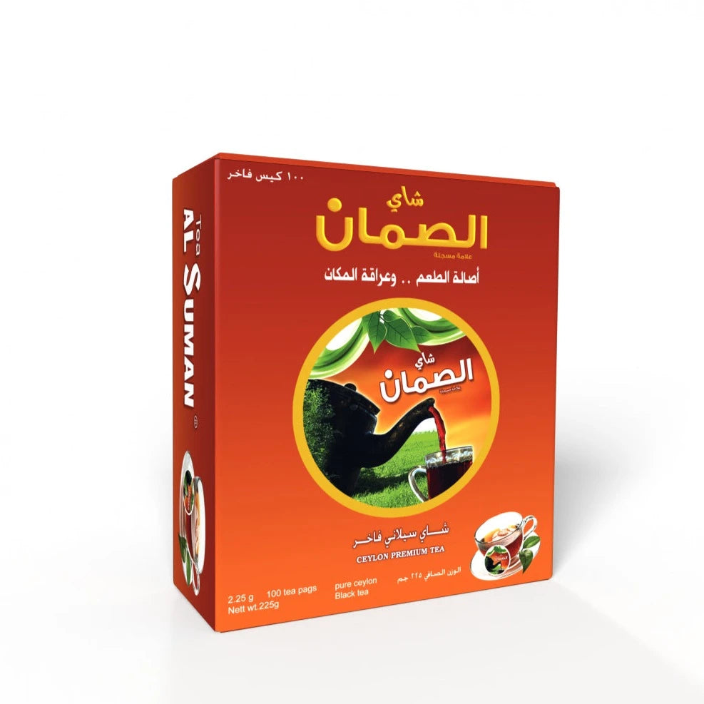 Al-Suman - Premium Ceylon Tea Bags 225g — Kaif