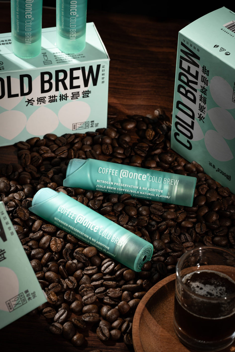 Once Coffee - Nitro Cold Brew Concentrate – Medium Roast (16gx6) — Kaif