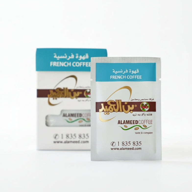 AL Ameed Coffee – French Instant Coffee – 10 Sachets x 10 g — Kaif