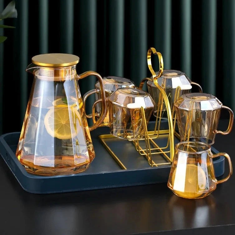 Cold drink Crystal Set 8 Pieces — Kaif