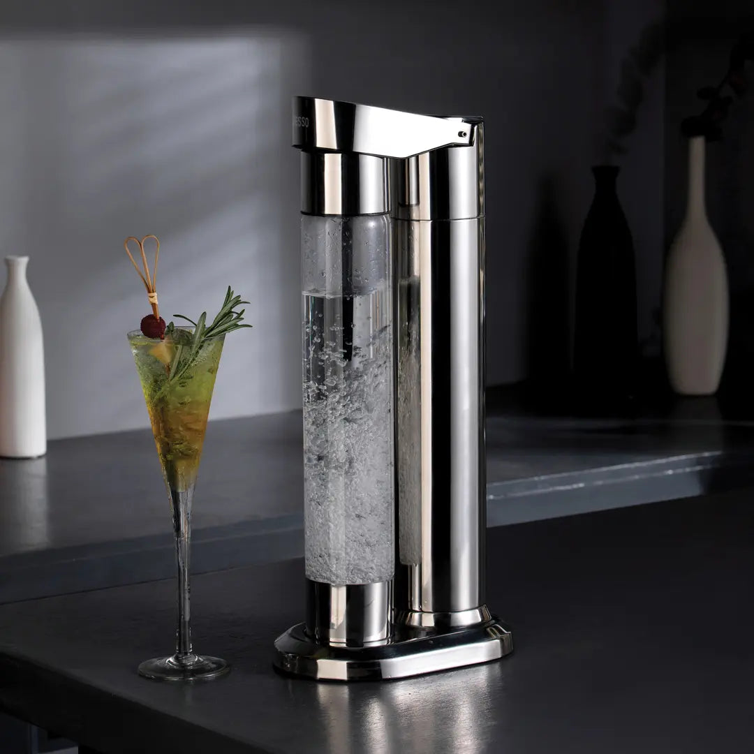Lepresso - Fizznest Sparkling Machine – with Dual BPA-Free Bottles, 10 ...