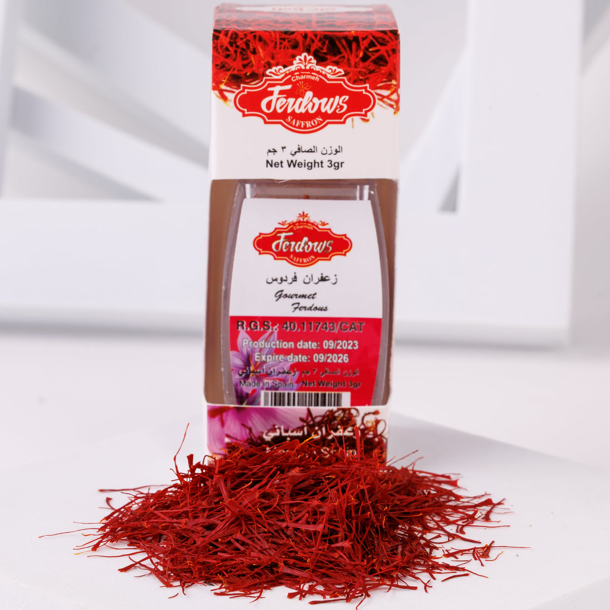 Ferdows Saffron - Spanish Saffron 3g — Kaif