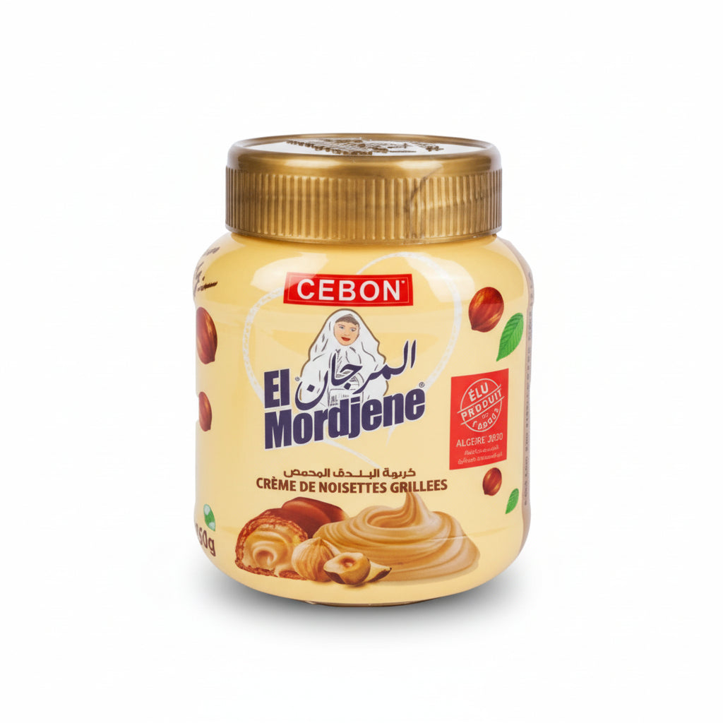 El Mordjene - Roasted Hazelnut Creme 350g| المرجان - كريمة البندق المح ...