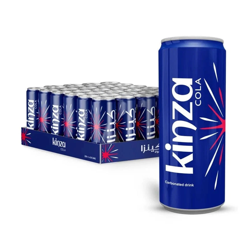 Kinza - Carbonated Drink Cola ( 30 x 250 ml ) — Kaif
