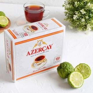 Azercay - Bergamot Black Tea 100 Bag | أذر شاي - شاي اسود بالبرغموت 10 ...
