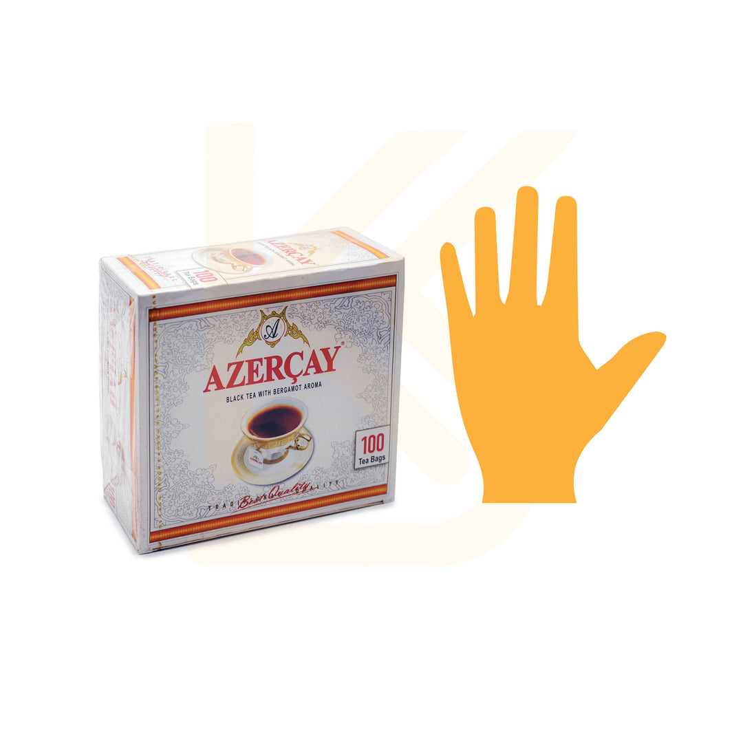 Azercay - Bergamot Black Tea 100 Bag | أذر شاي - شاي اسود بالبرغموت 10 ...